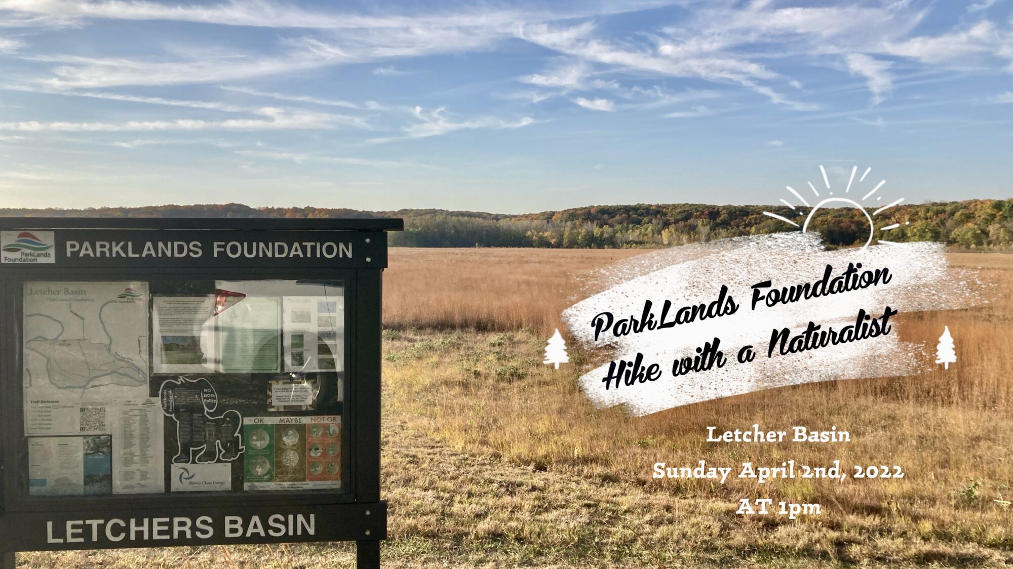 Hike with a Naturalist: Letcher Basin – ParkLands Foundation
